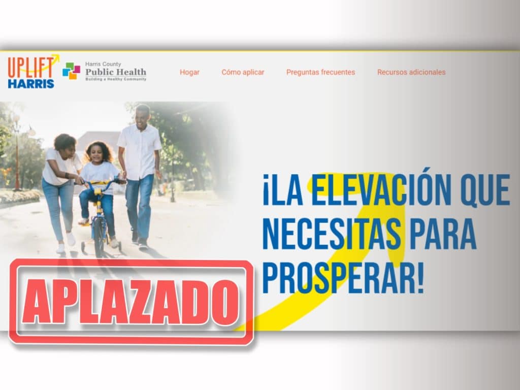 Suspenden inicio de solicitudes para el programa de asistencia Uplift ...