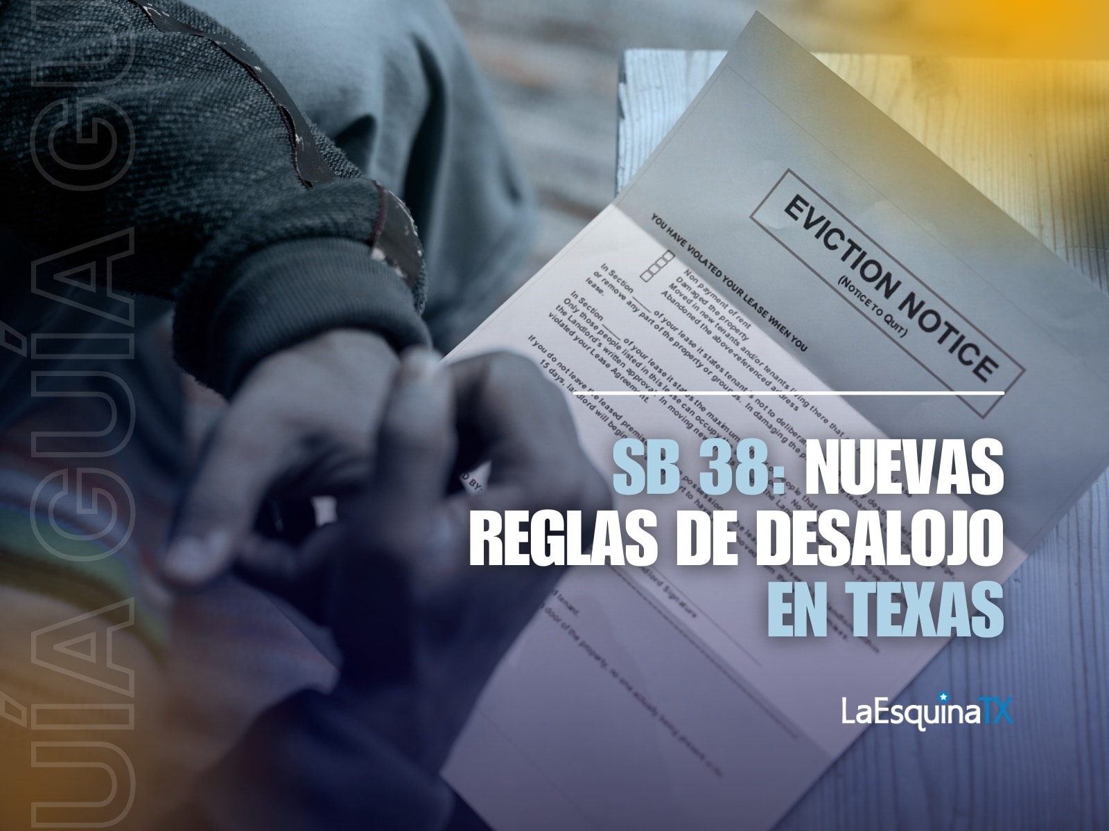 Nueva ley SB 38 genera debate sobre los procedimientos de desalojo en ...